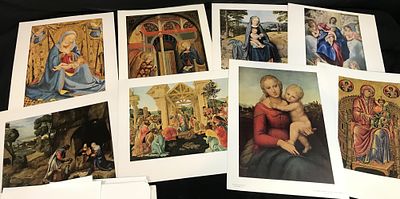 Lot 85 - Large Collection of Beautiful Religious Prints | The Lodge ...