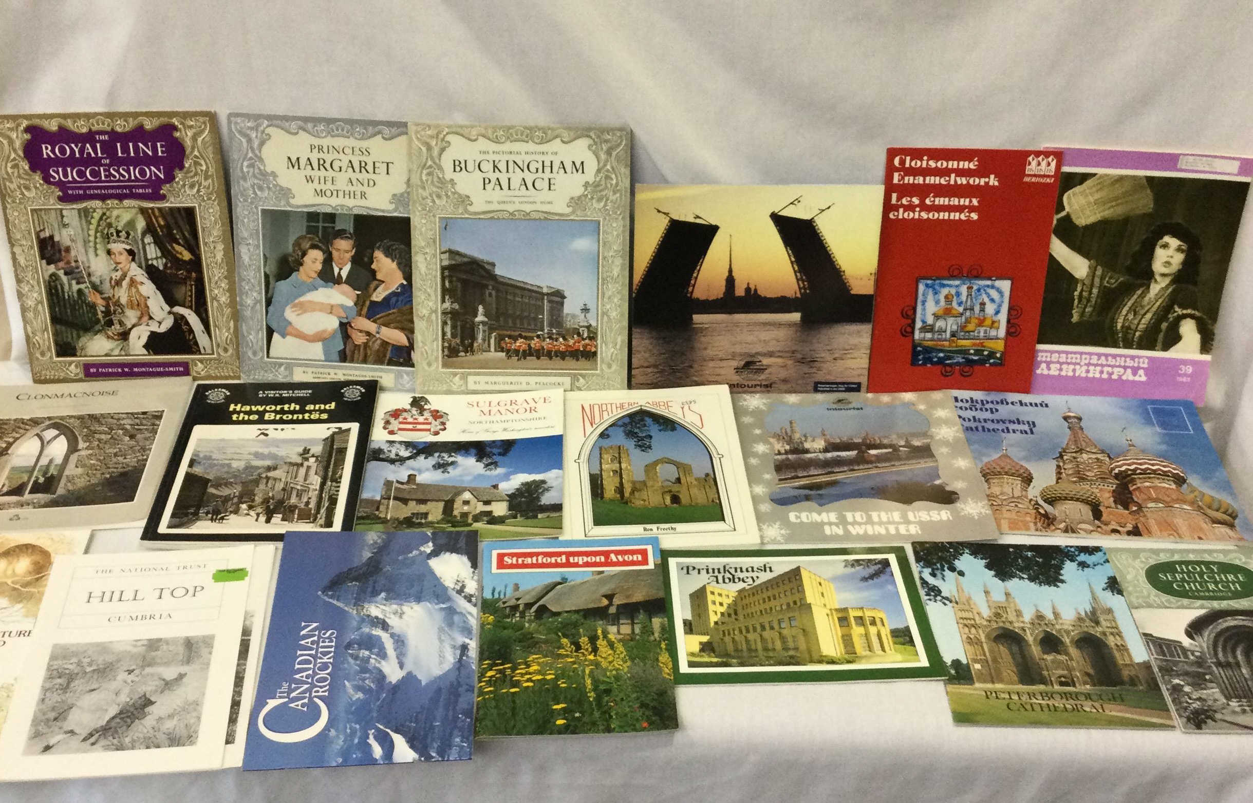 Lot 252 - Pamphlets and books from traveling Europe a great | The Lodge ...