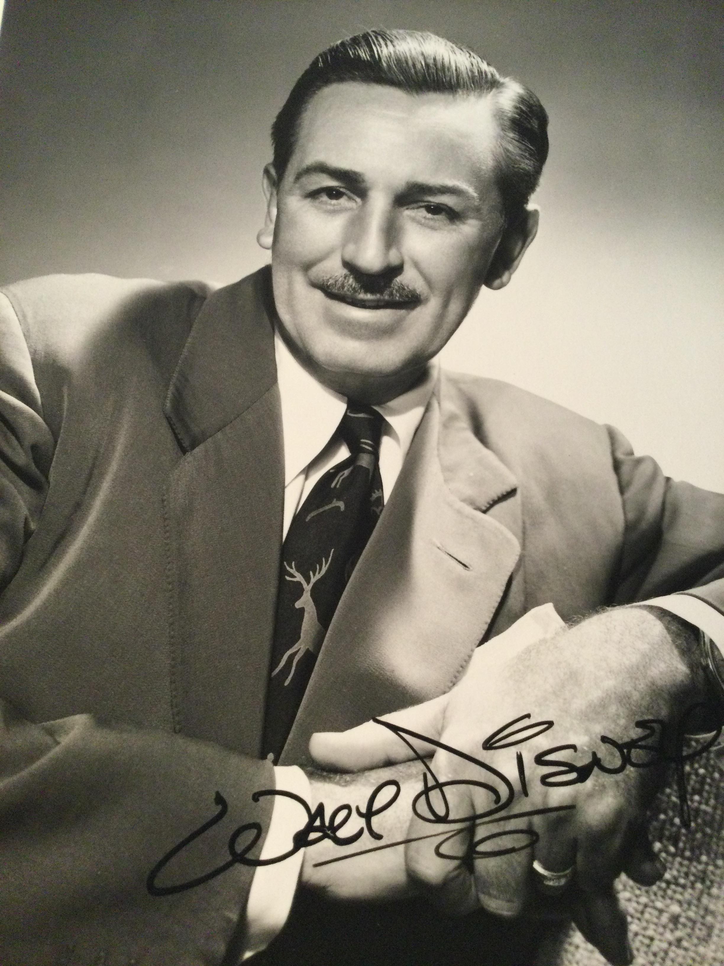 Lot 32 - Walt Disney Autographed Picture 8 x 10 | The Lodge Auction House