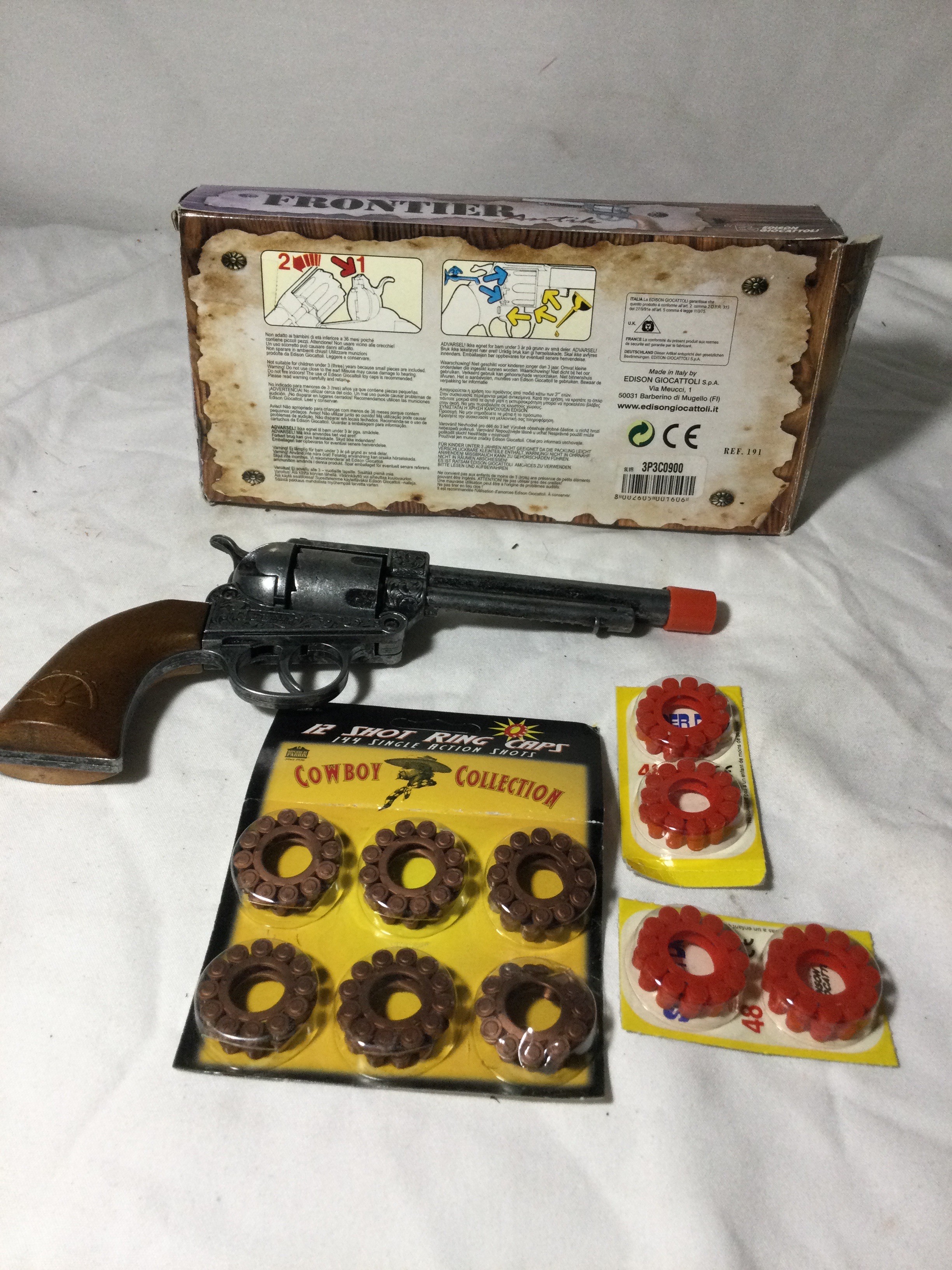 Lot 285 - Frontier Toy Six Shooter Pistol | The Lodge Auction House