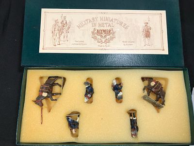 Lot 337 - Military Miniatures in Metal Alymer AB-50 | The Lodge Auction ...