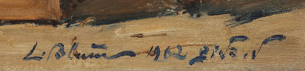 Lot 50 - Ludwig Blum - לתירוש