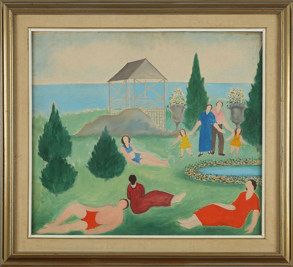 Lot 305 - Abraham Walkowitz - לתירוש