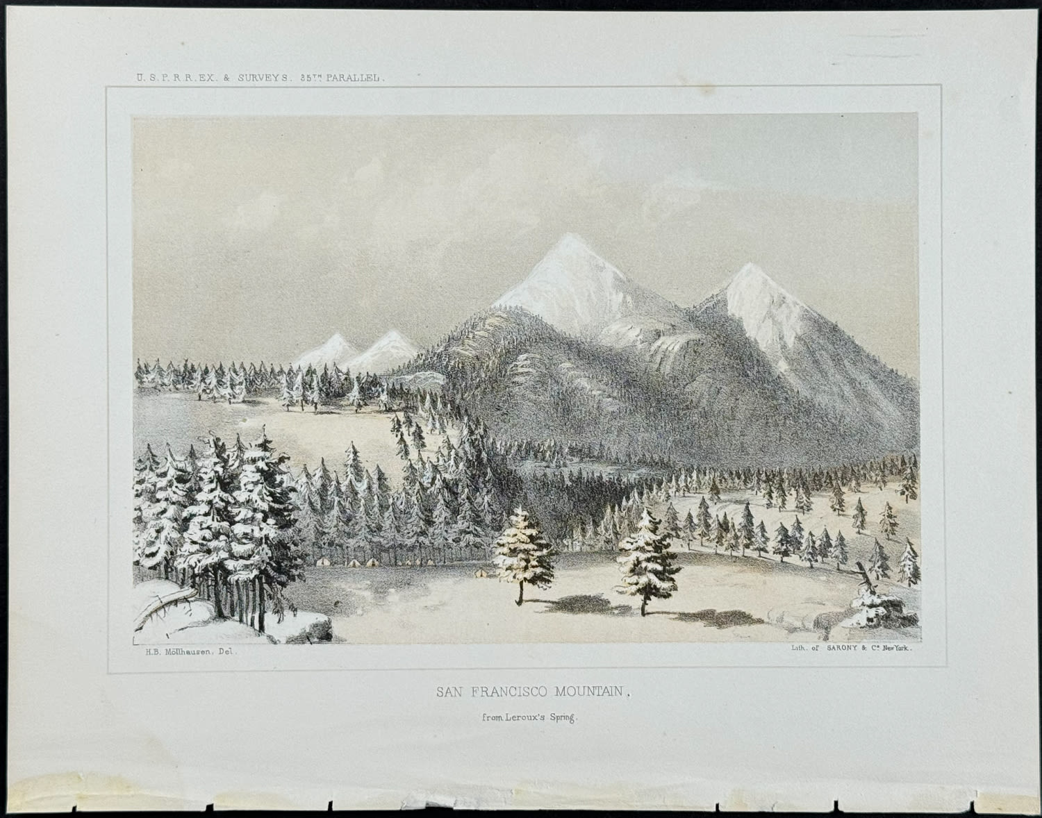 Lot 56605 - Pacific Railroad Survey by Mollhausen - San Francisco ...