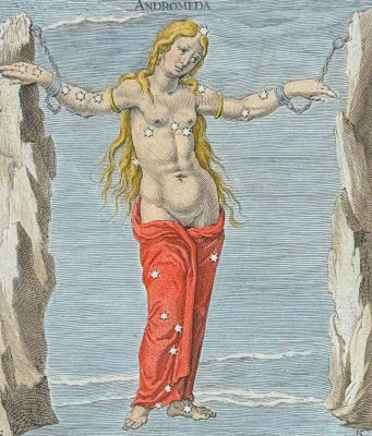 Lot 57621 - Gheyn - Andromeda, Celestial Chart | Trillium Rare Prints