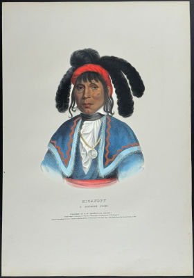 Lot 57966 - McKenney & Hall, Folio - Micanopy, A Seminole Chief ...