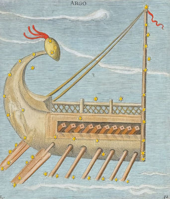 Lot 58040 - Gheyn - Argo or Ship, Celestial Chart | Trillium Rare Prints