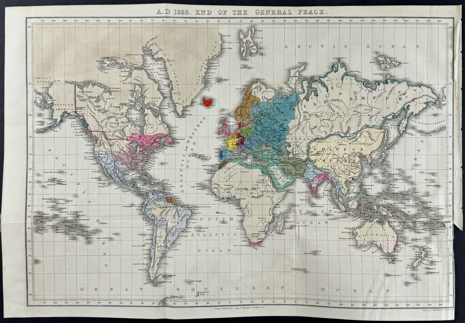 Lot 60615 - Quinn - Map: AD 1828 End of the General Peace | Trillium ...