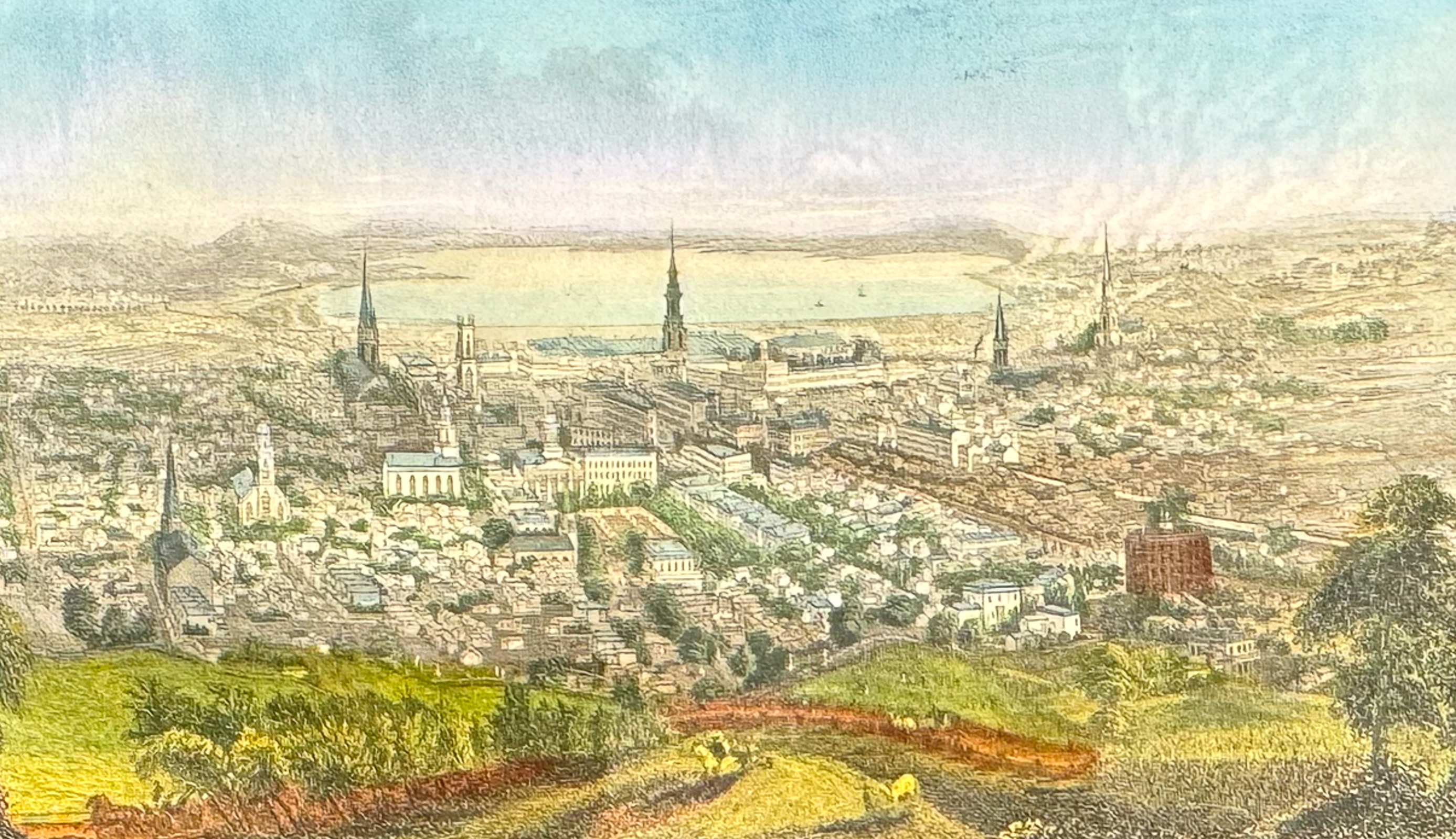 Lot 64350 - Magnus - View of Syracuse, New York | Trillium Rare Prints