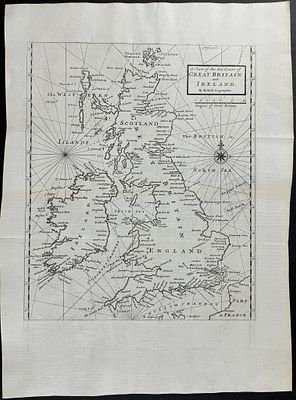 Lot 64433 - Churchill - Map of Great Britain & Ireland | Trillium Rare ...