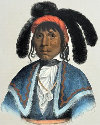 Lot 66558 - McKenney & Hall, Folio - Micanopy, A Seminole Chief ...