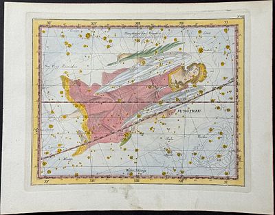Lot 69495 - Bode - Constellation: Virgo. 18 | Trillium Rare Prints