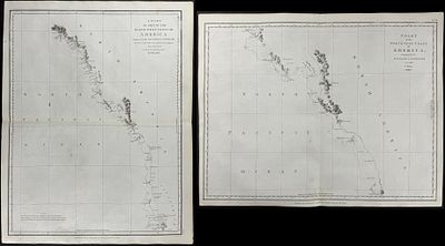Lot 69861 - La Perouse - Pair of Maps of the North West Coast of ...