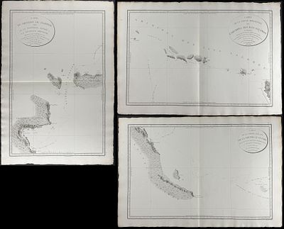 Lot 70210 - La Perouse - 3 Maps or Chart Engravings | Trillium Rare Prints