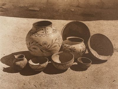 Lot 70270 - Edward Curtis, Folio - Cochiti and Sia Pottery. 554 ...