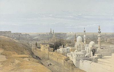 Lot 70425 - David Roberts - Cairo, Looking West | Trillium Rare Prints