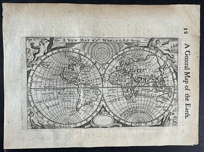 Lot 633 - Morden - A New Map of the World | Trillium Rare Prints