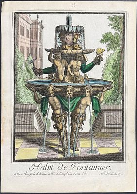 Lot 868 - Larmessin - Fountain Maker Costume - Habit de Fontainier ...