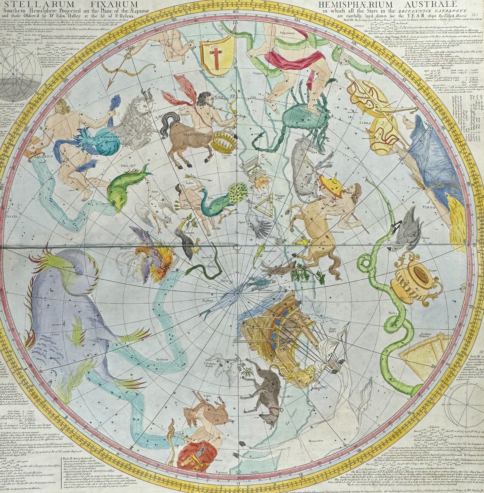 Lot 3035 - Seller & Senex - Celestial Chart - Celestial Chart ...