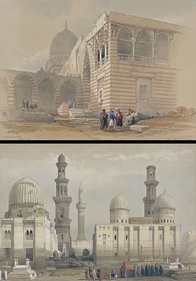 Lot 3201 - David Roberts, Royal Sub Ed - 4 Lithographs of Scenes in ...