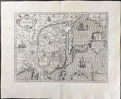 Lot 5237 - Mercator, pub. 1630 - Map of China | Trillium Rare Prints