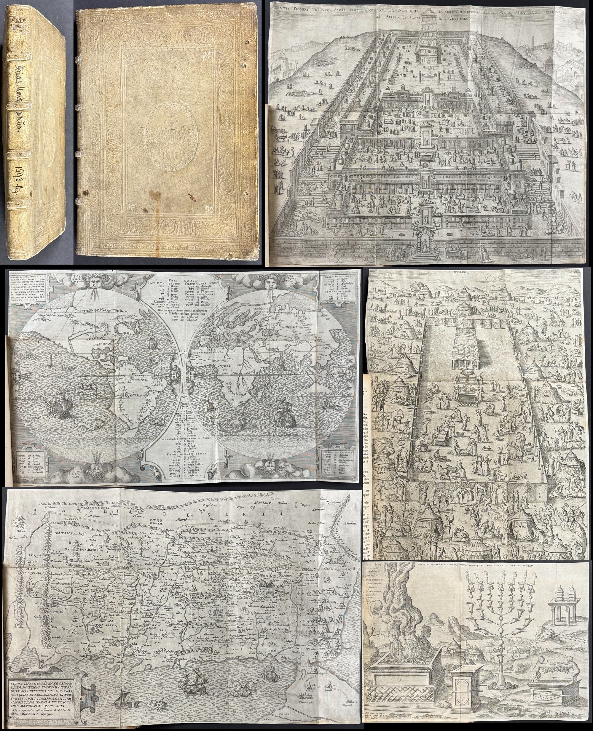 Lot 6662 - Arias Montanus's Antiquitatum Iudicarum - Volume with 16 ...