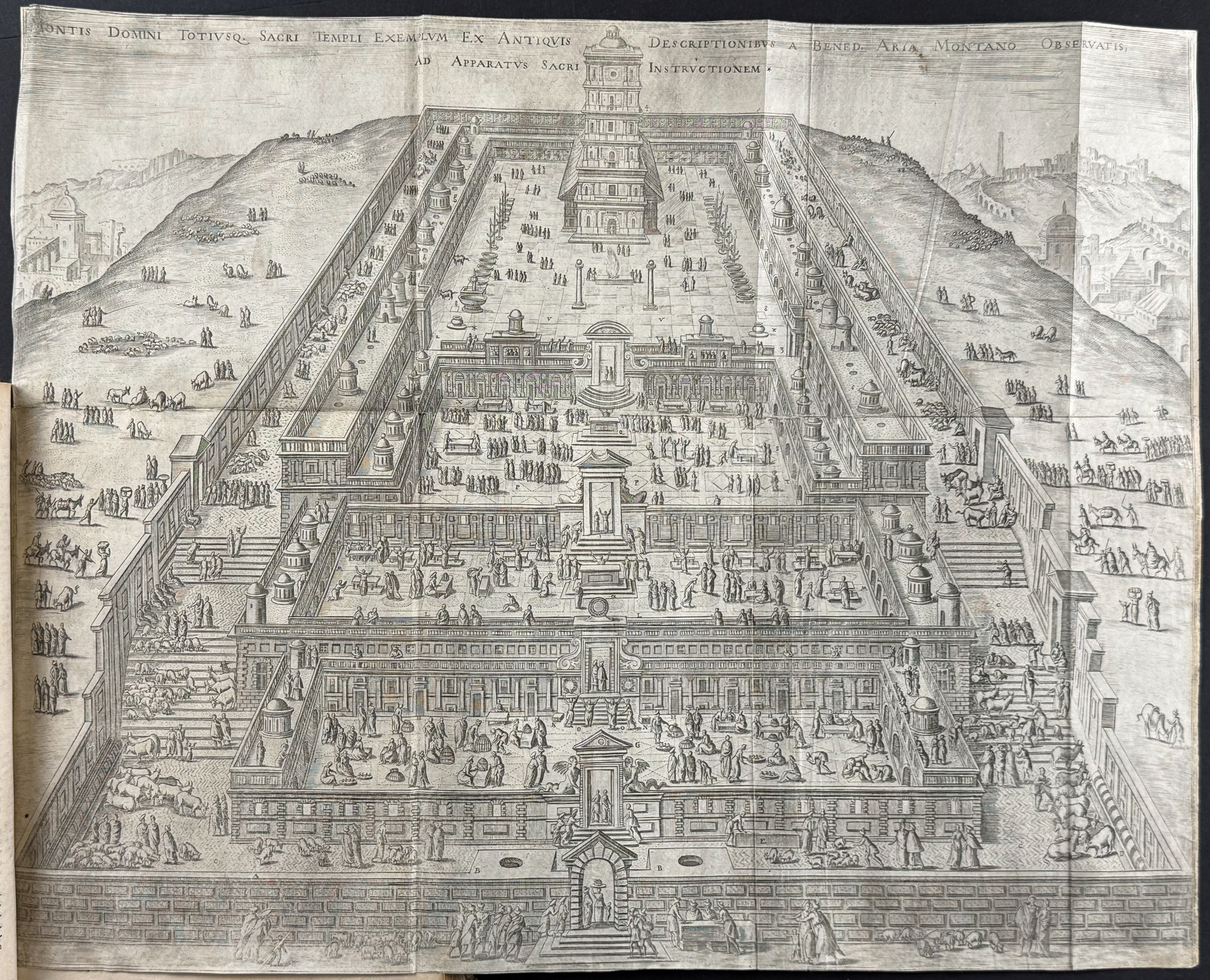 Lot 6662 - Arias Montanus's Antiquitatum Iudicarum - Volume with 16 ...
