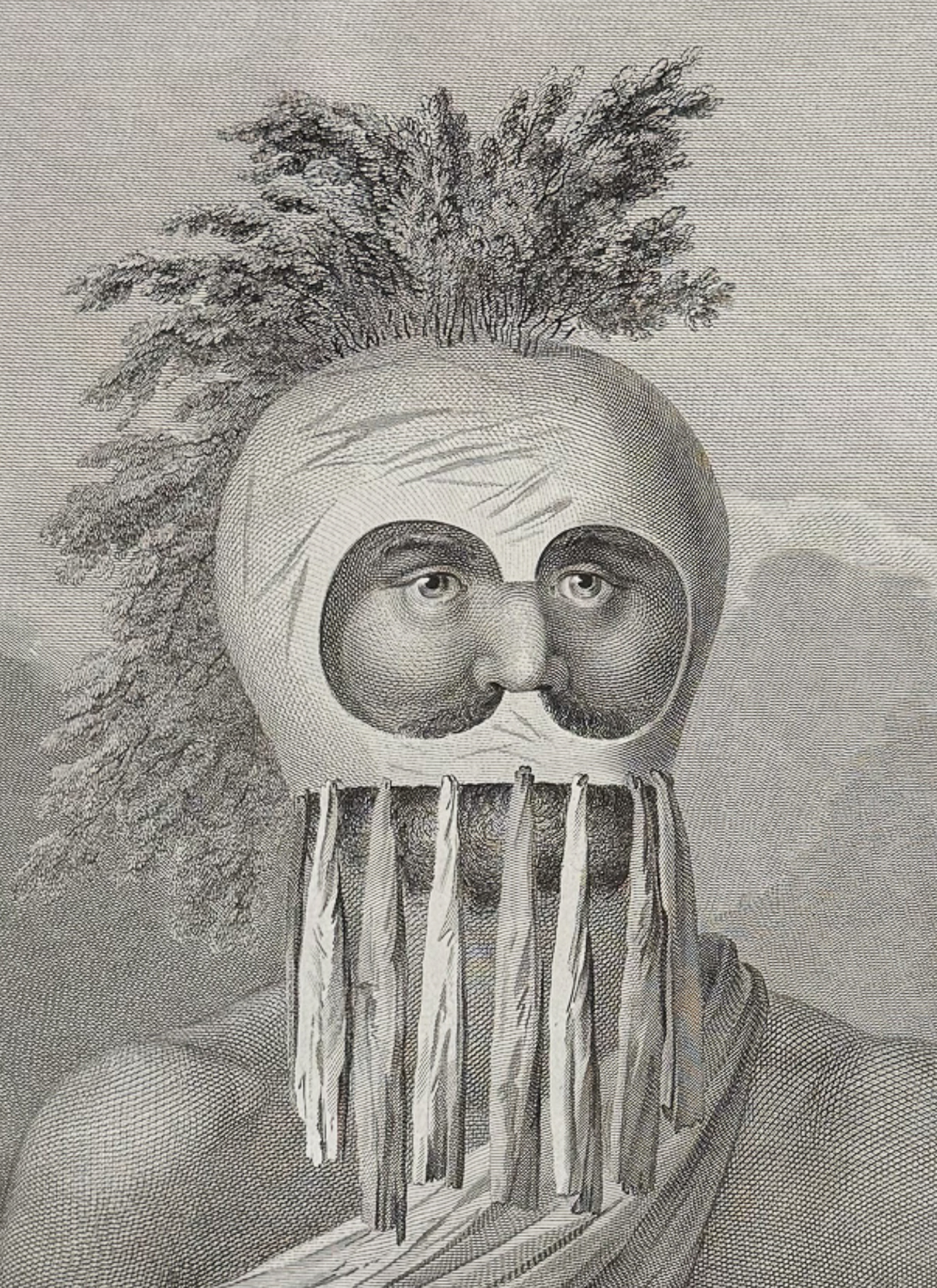 Lot 7029 - Cook, Folio - A Man of the Sandwich Islands, in a Mask ...