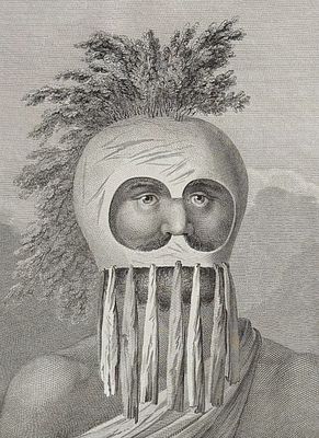 Lot 7029 - Cook, Folio - A Man of the Sandwich Islands, in a Mask ...