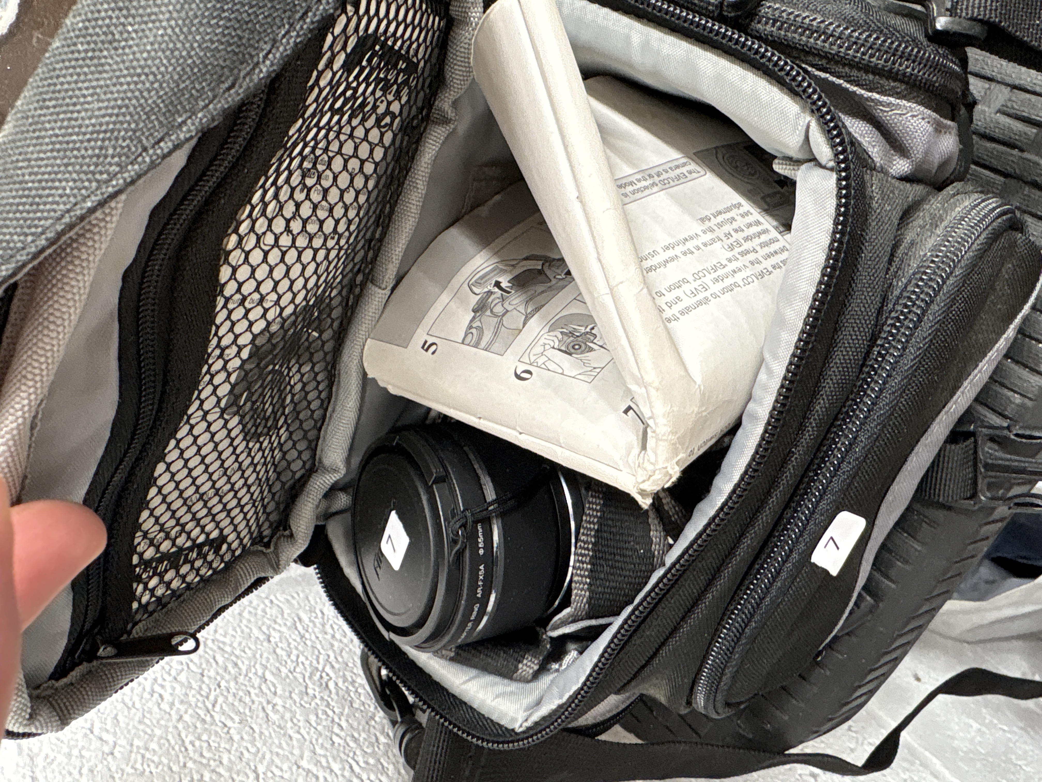 Lot 157 – A Canon Camera & Backpack with Lens and Accessories – UAM ...