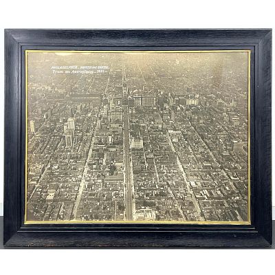 Lot 1355 - Original Aerial photo of Philly PHILADELPHIA. circa 1920's ...