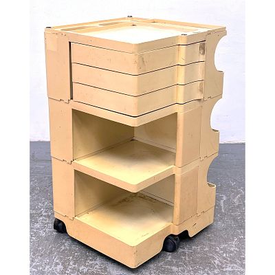 Lot 1649 - Joe Colombo for Bieffeplast 'Boby' rolling tabouret cart ...