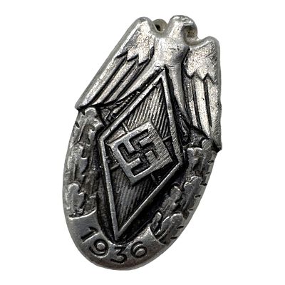 Lot 427 - Hitler Youth HJ 1936 Pin | Frank Zoller Authentic History