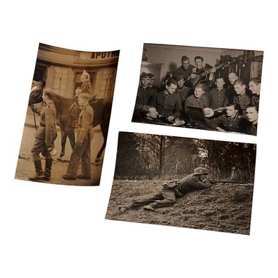 Lot 221 - Unpublished Dutch Waffen SS Volunteer Legion Graz Training ...