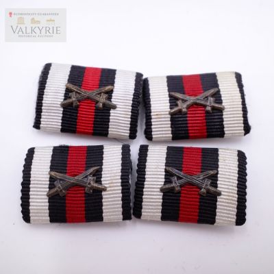 Lot 725 - WWII Ribbon Bar For The WWI German Combat Cross Of Honor 1914 ...