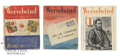 Lot 137 - 3 Numbers of the Dutch Resistance Magazine Against Nazis "De ...