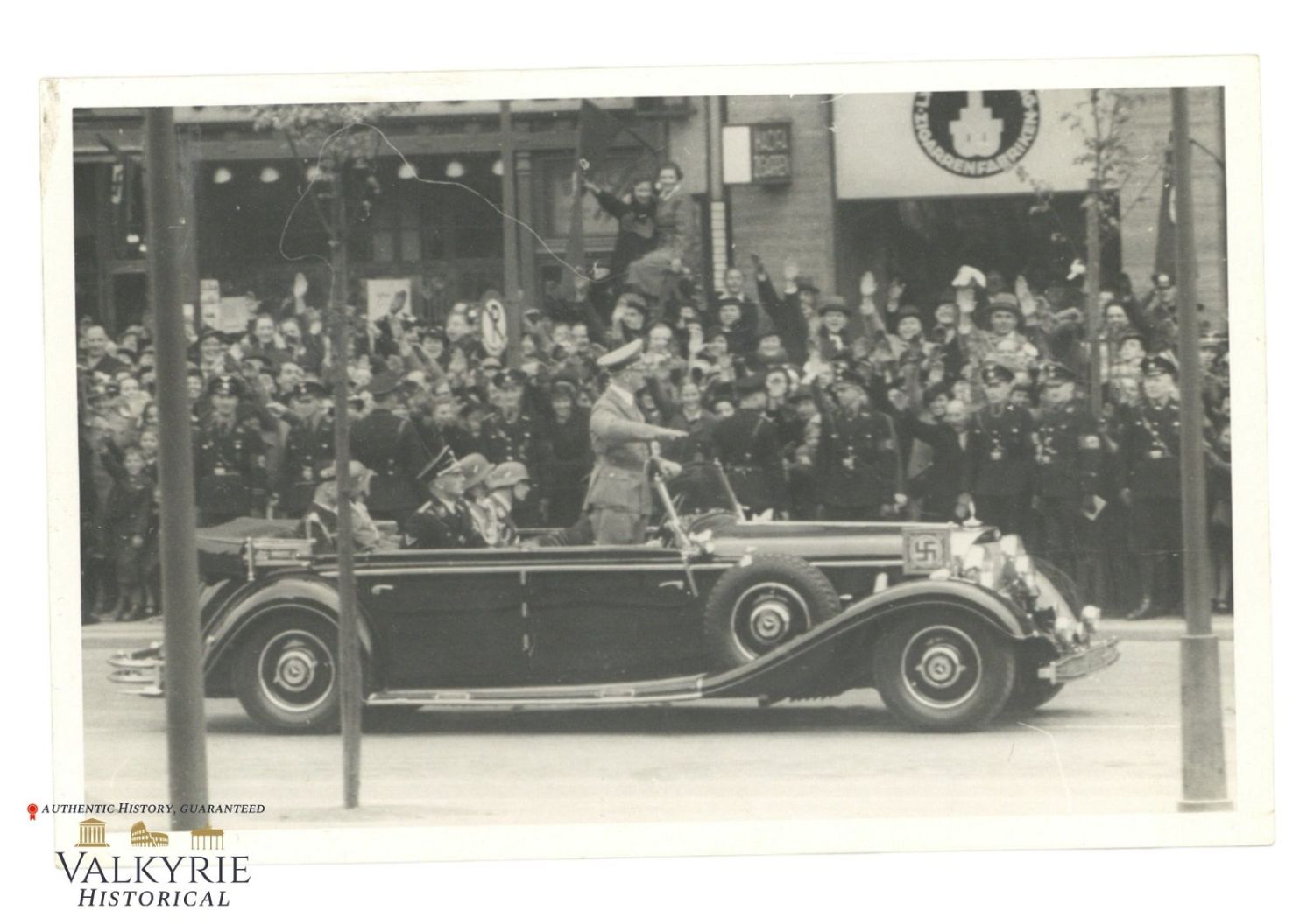 Lot 710 - Private Taken Photo of the Parade of Adolf Hitler's Birthday ...