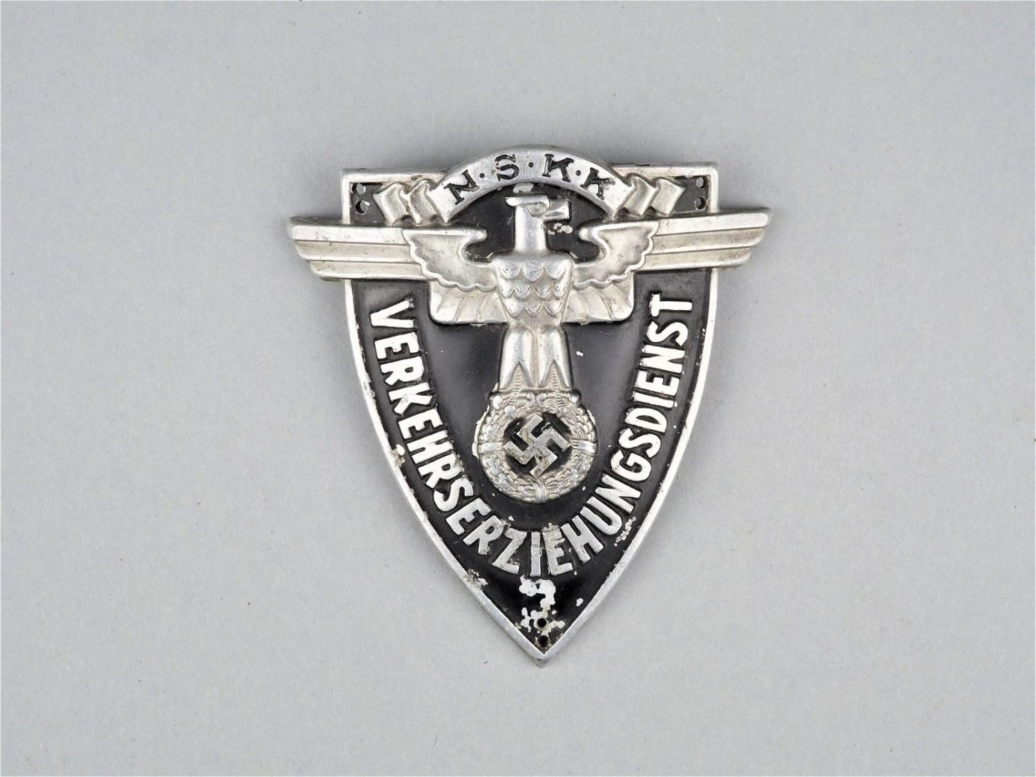 Lot 942 - NSKK traffic education service, aluminum arm badge ...