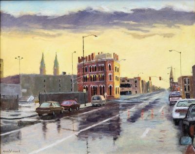Lot 207 - Ronald Mack 16x20 O/C "After the Rain" • Wickliff Auctioneers