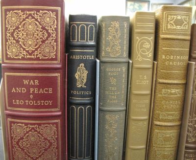 Lot 838 - Nineteen Leather Bound Franklin Library Books • Wickliff ...